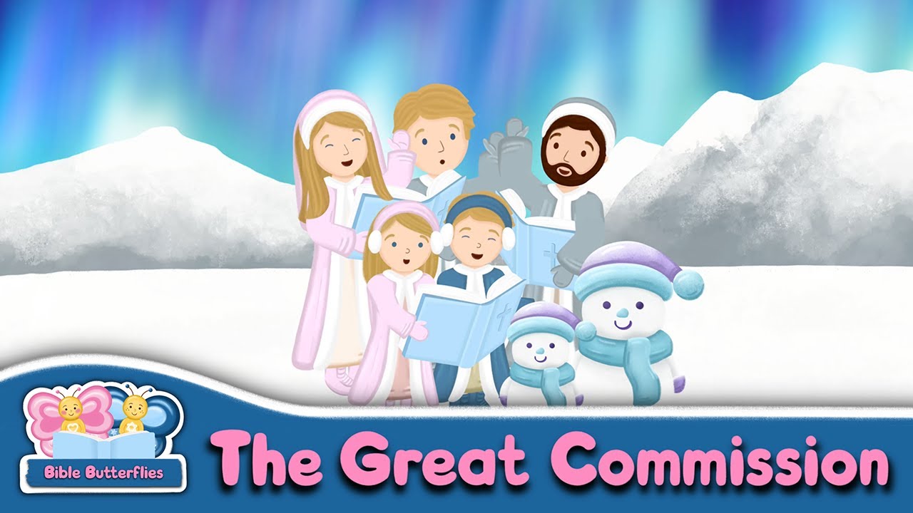 The Great Commission BIBLE STORY Kids Children · Just the Bible Story ...
