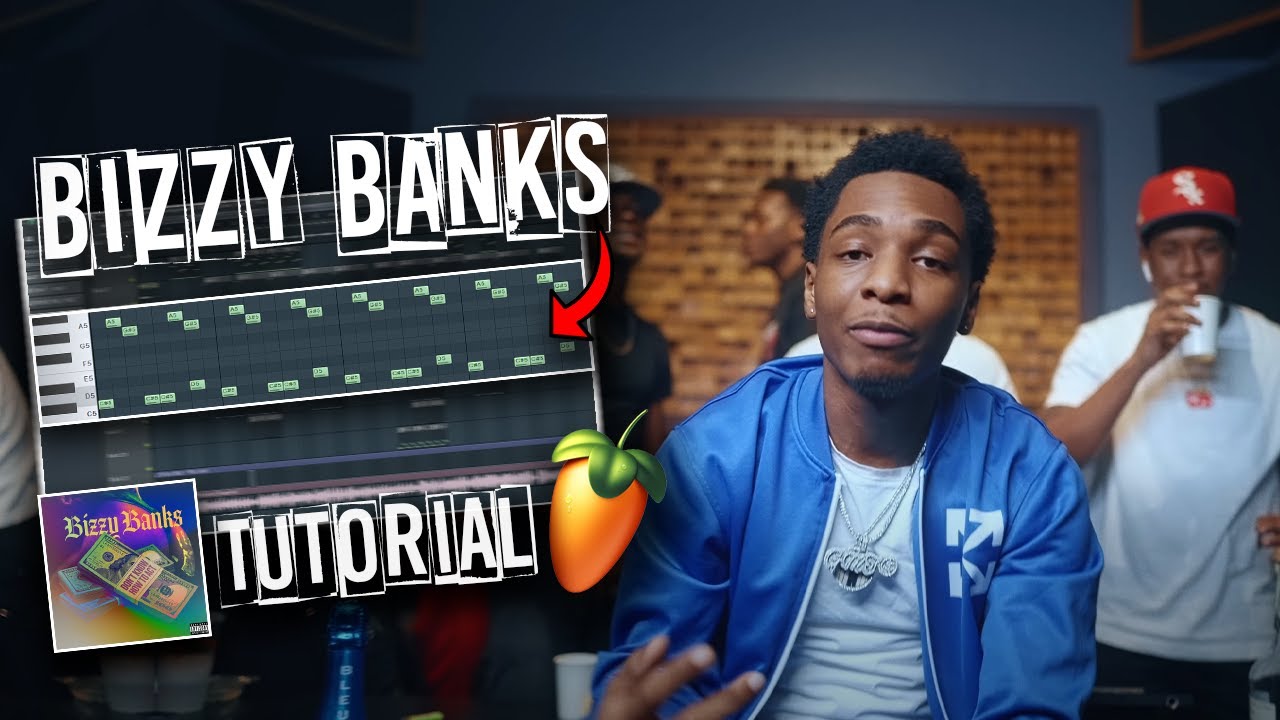 HOW TO MAKE AGGRESSIVE BIZZY BANKS TYPE BEATS!!?? (fl studio ny drill ...