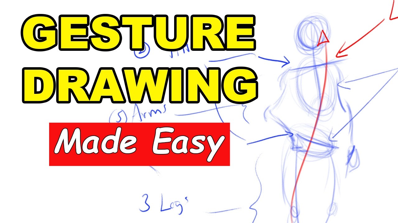 GESTURE DRAWING - 5 Steps to Improve your Gesture Drawings - YouTube