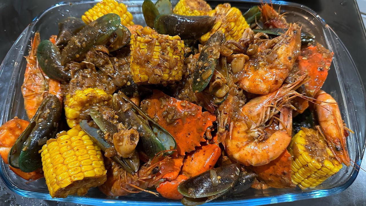 MIXED SEAFOODS CAJUN SAUCE | QUICK AND EASY TO FOLLOW | HOW TO COOK ...