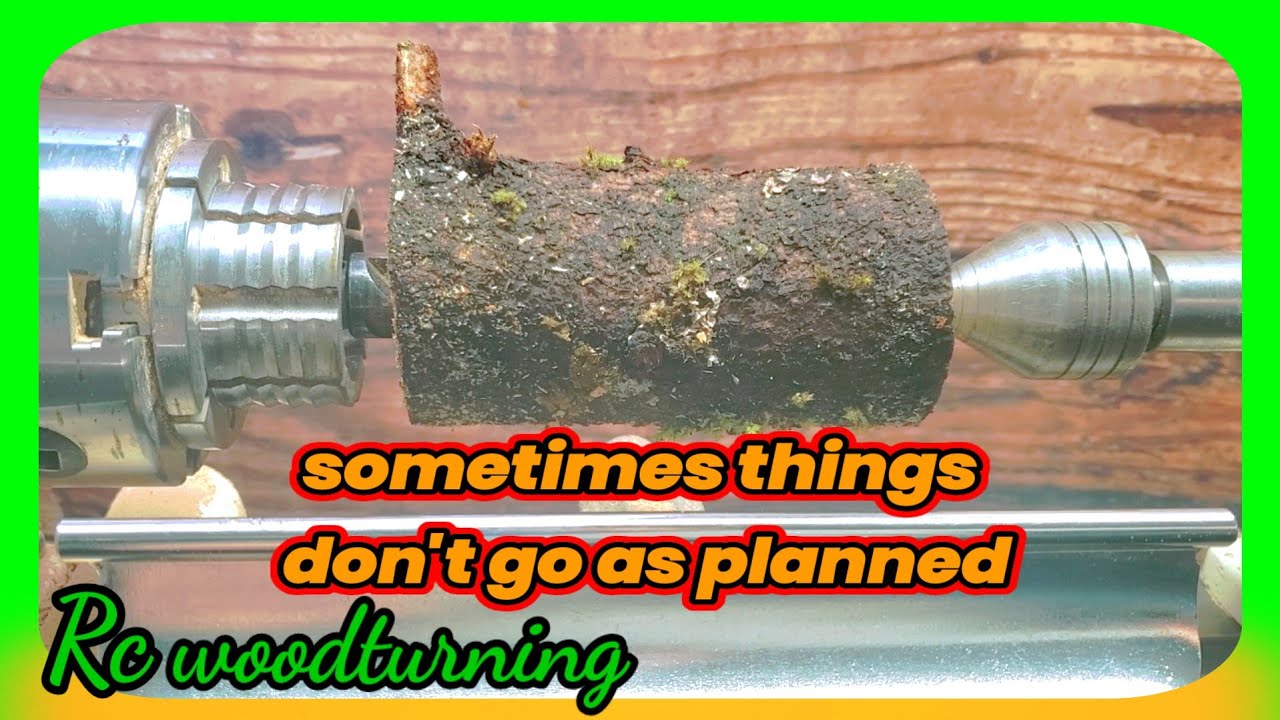 wood turning something different than I planned - YouTube