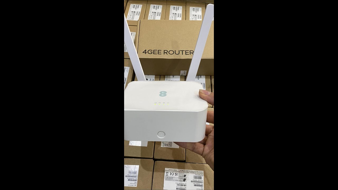 Hướng dẫn sử dụng, cài đặt bộ phát wifi 4G Alcatel 4GEE Router - YouTube