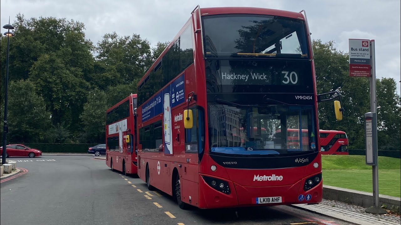 Full Route Visual | Metroline Travel Route 30 | Hackney Wick - Marble ...