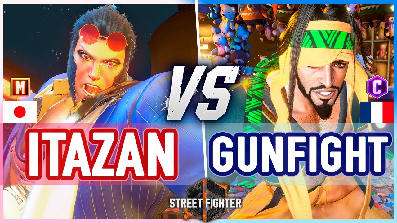 Sf6 π₯ Itazan Marisa Vs Gunfight Rashid π₯ Street Fighter 6 Youtube