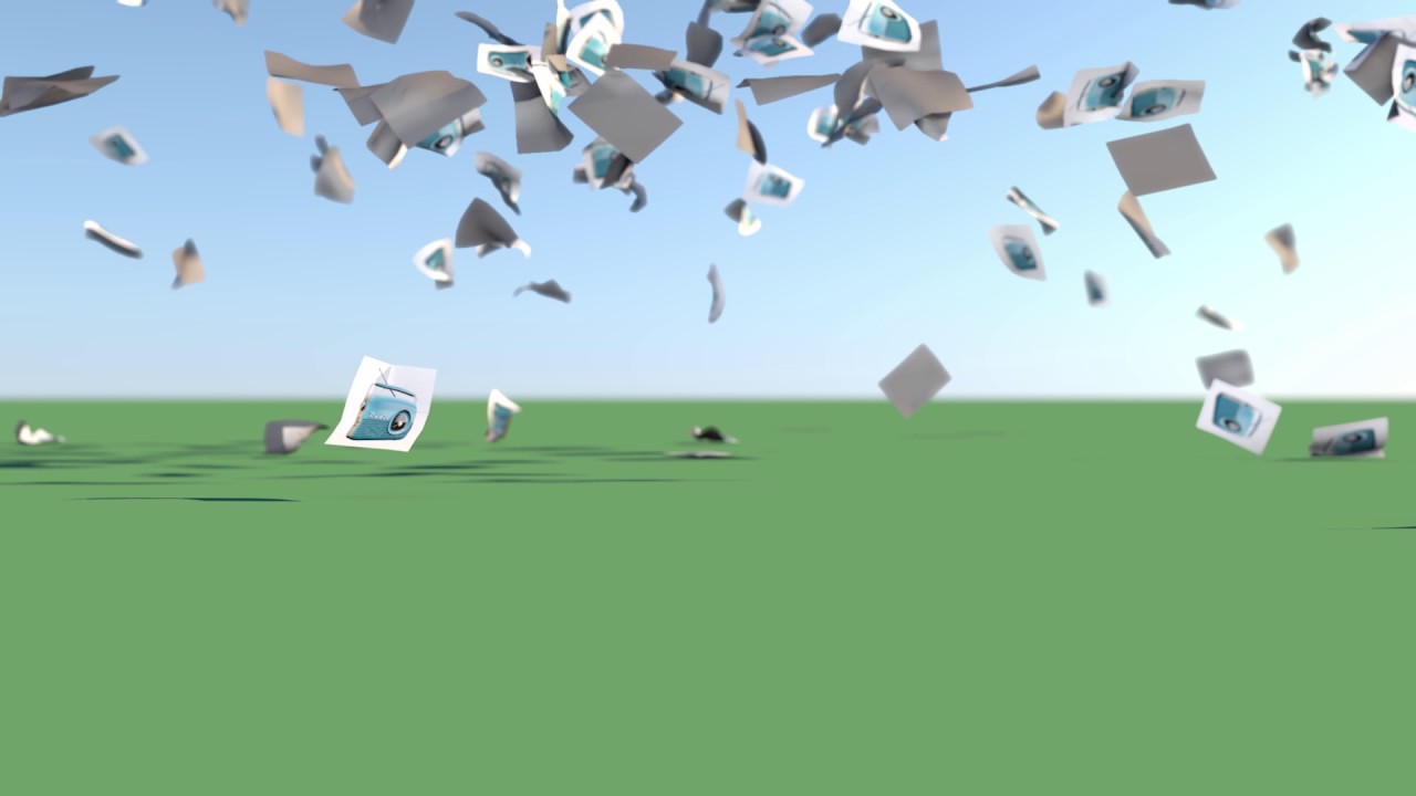 Flying leaflets - YouTube