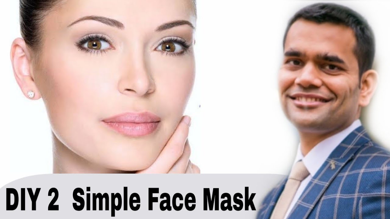 2 Simple Face Mask For Glowing And Ageless Skin - YouTube
