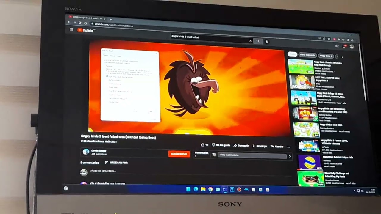 Angry Birds 2 Level Failed Zeta Has BSOD - YouTube