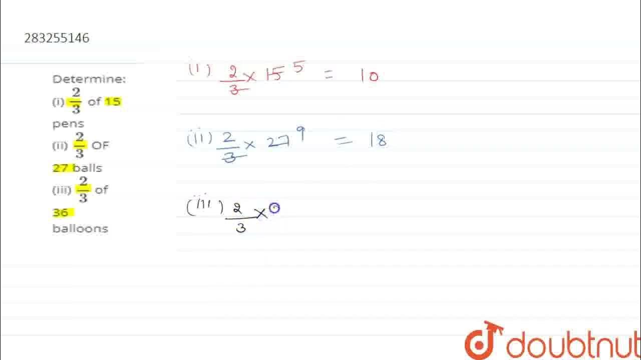 determine-i-2-3-of-15-pens-ii-2-3-of-27-balls-iii-2-3