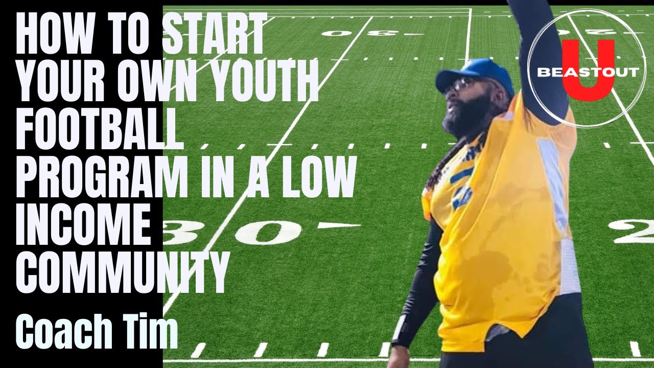 How to start your own football team in a low income community. - YouTube