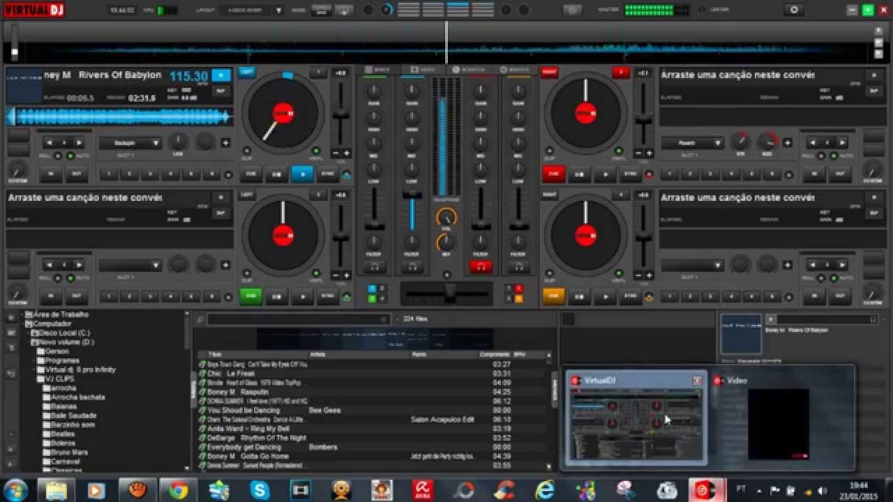 Virtual Dj Pro 8 - YouTube