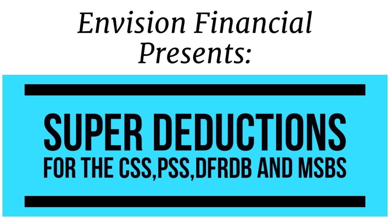 How to maximise deductions and lower your taxable income in the CSS ...