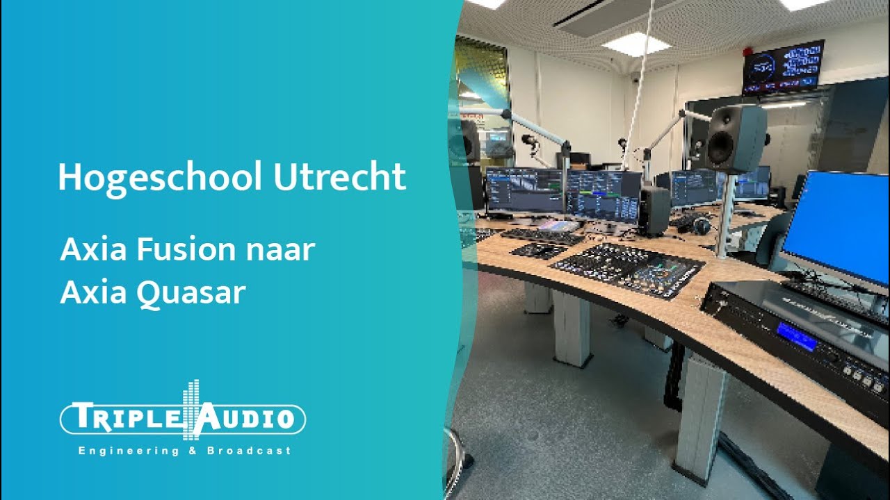 Installatie | Axia Fusion naar Axia Quasar voor Hogeschool Utrecht ...
