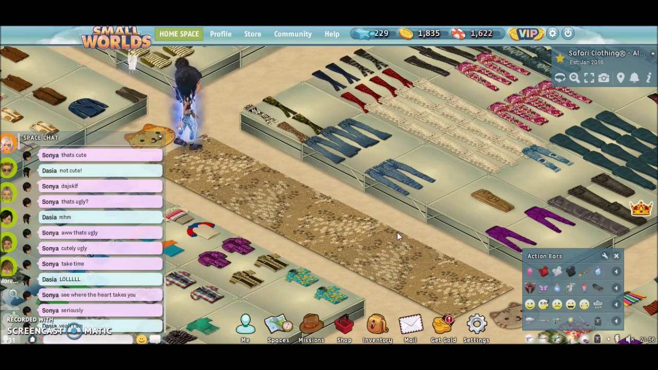 Buying Clothes on Smallworlds ♡ [Part 2] - YouTube