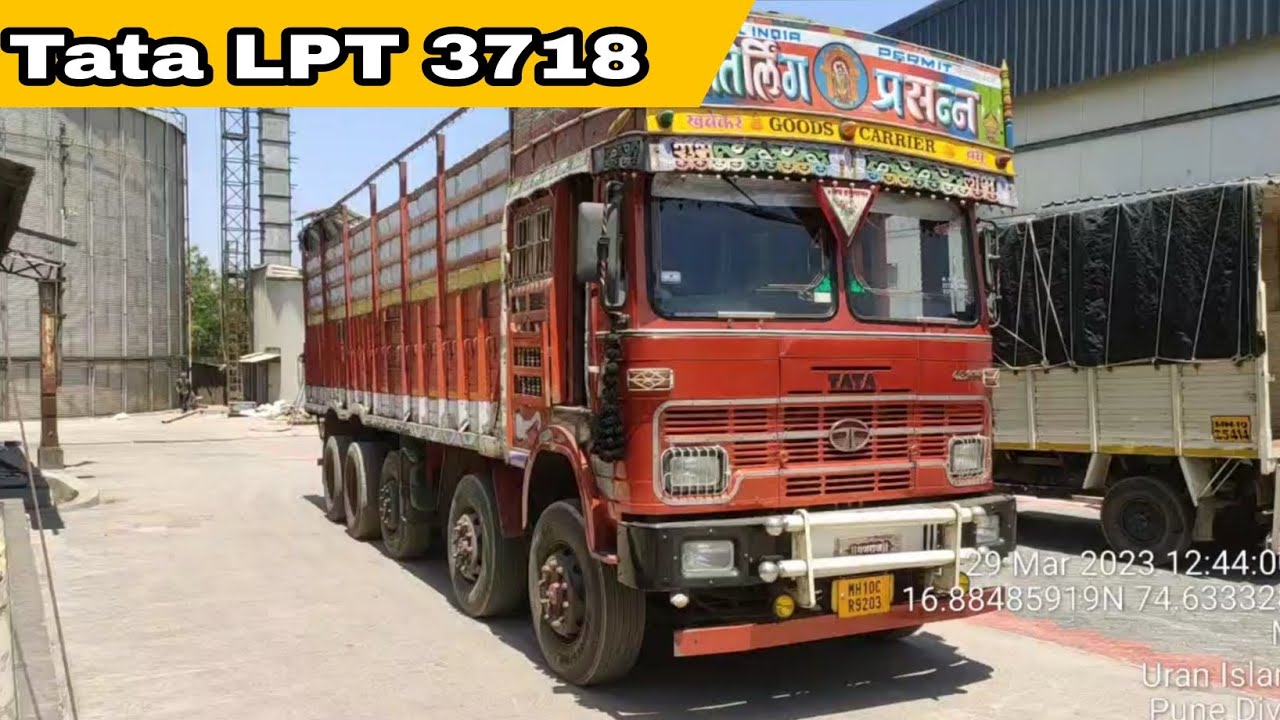 Tata LPT 3718 Truck Engine chassis Number Location - YouTube