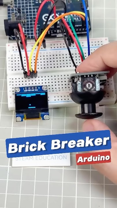 Retro Brick Breaker Game with Arduino! 🏆 #arduino #arduinoproject - YouTube