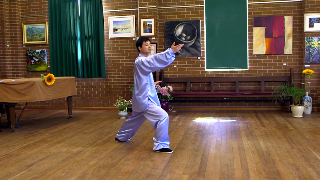 Tai Chi 40 Form Back View with Instructions - YouTube