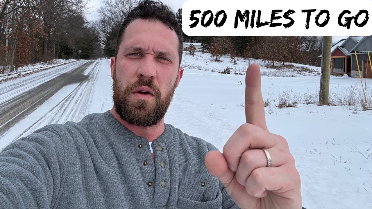 500 Mile Run Day 1 | Set Big Goals Achieve Big Things - YouTube