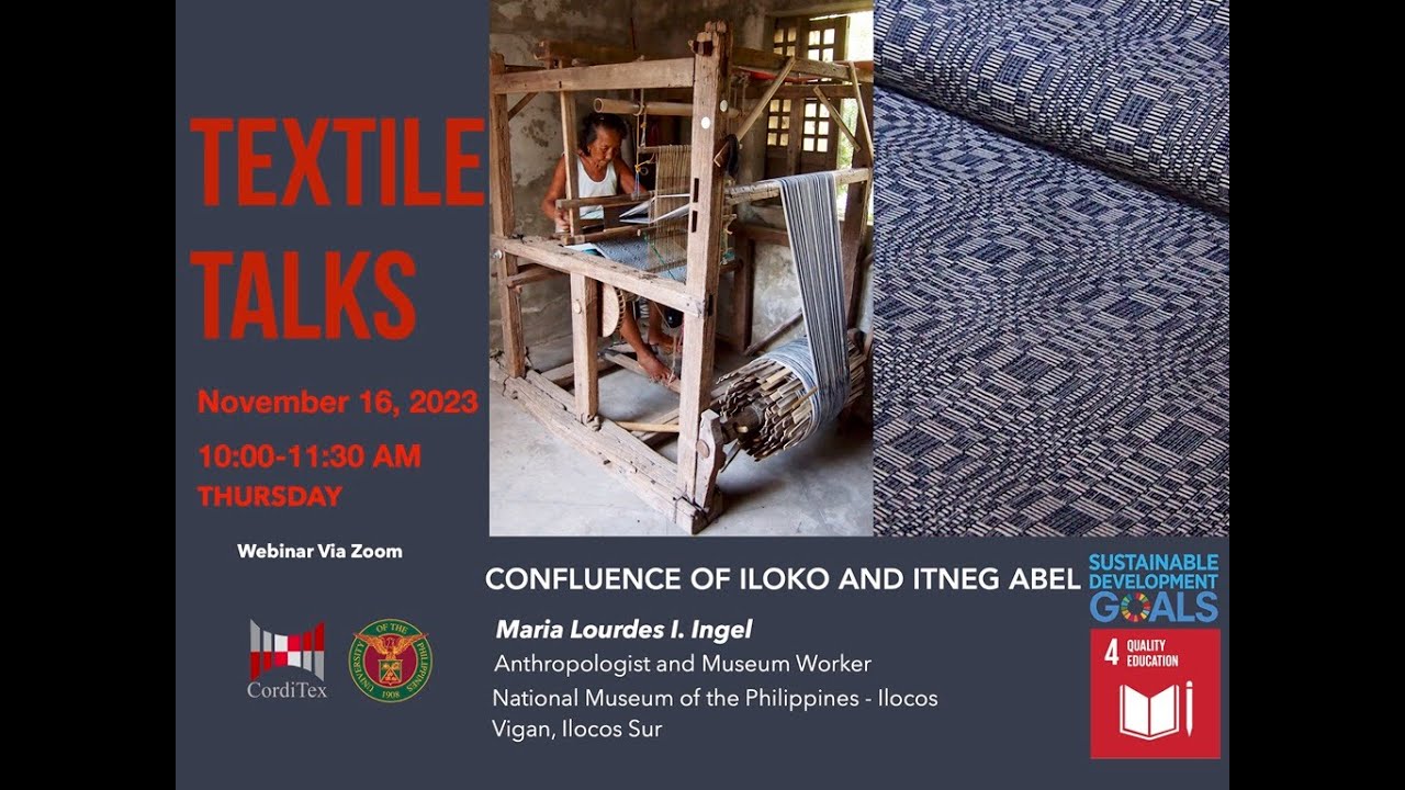 UP Baguio -- CordiTex Webinar -- Textile Talks - YouTube