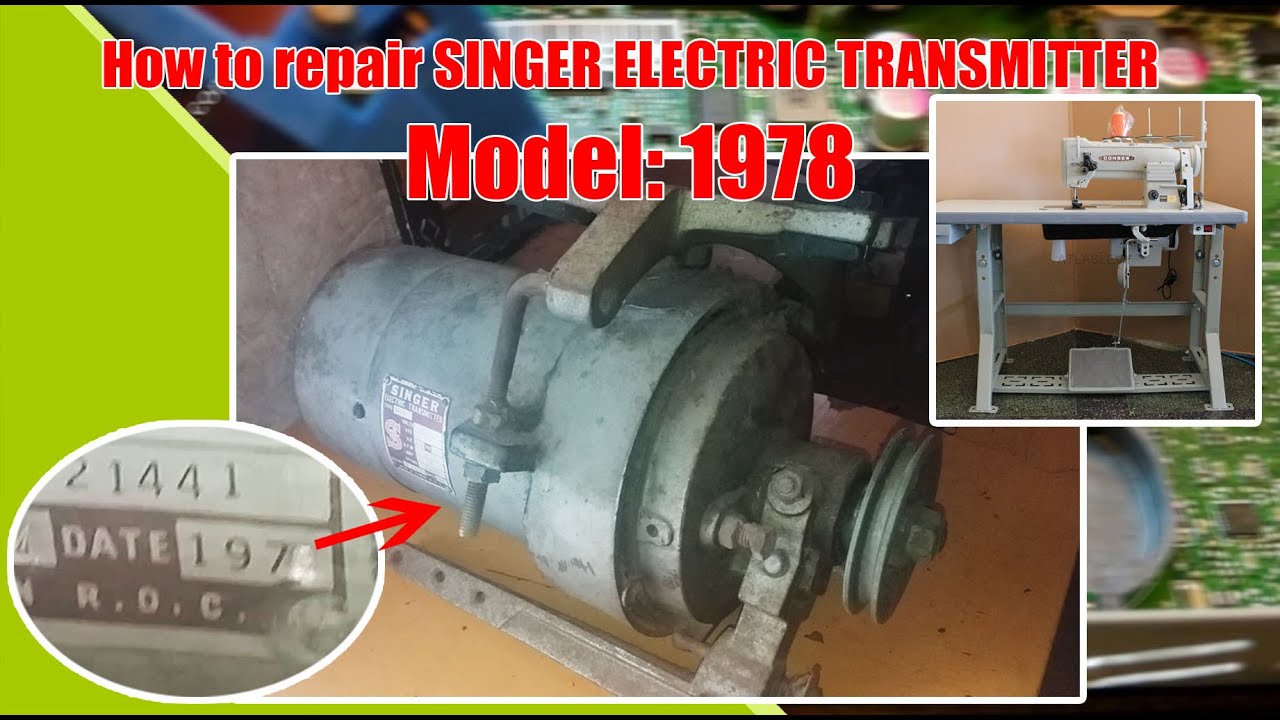HOW TO REPAIR SINGER ELECTRIC TRANSMITTER Model: 1978 - YouTube