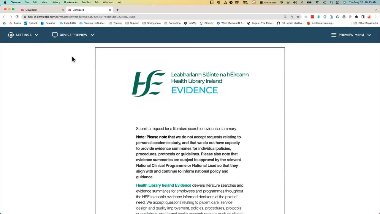 LibWizard training Session 1: Forms and Surveys. By Jen Forgit - YouTube