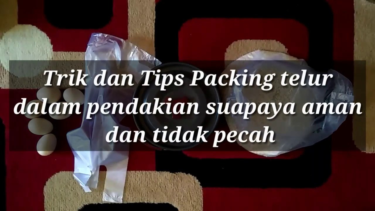 Mendaki Bawa Telur Tutorial Packing Telur Trik Packing Supaya Telur
