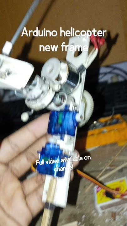 Arduino helicopter new frame #arduino #helicopter #diy #inventions - YouTube