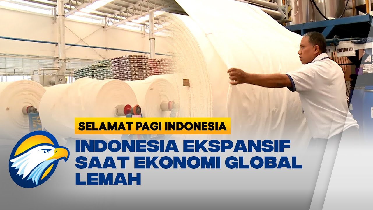 Indonesia Ekspansif di Tengah Melemahnya Aktivitas Ekonomi Global - YouTube