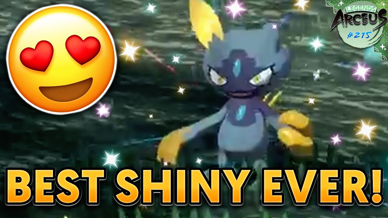 THE BEST SHINY EVER! Insane Shiny Hisuian Sneasel in Pokemon Legends ...