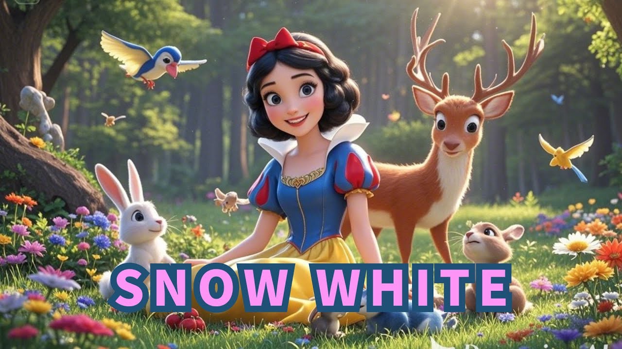 Snow White 🌸 | A Beautiful Fairy Tale for Kids | English Bedtime Story ...