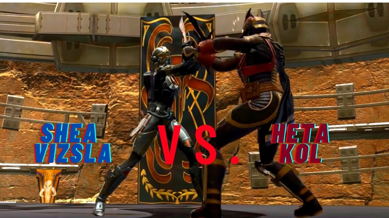 SWTOR ★ Arena Fight: Shae Vizla VS. Heta Kol (Dark Side) - YouTube