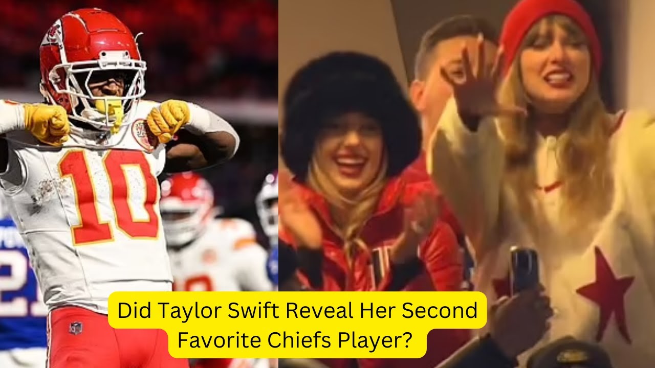 Did Taylor Swift Reveal Her Second Favorite Chiefs Player? - YouTube