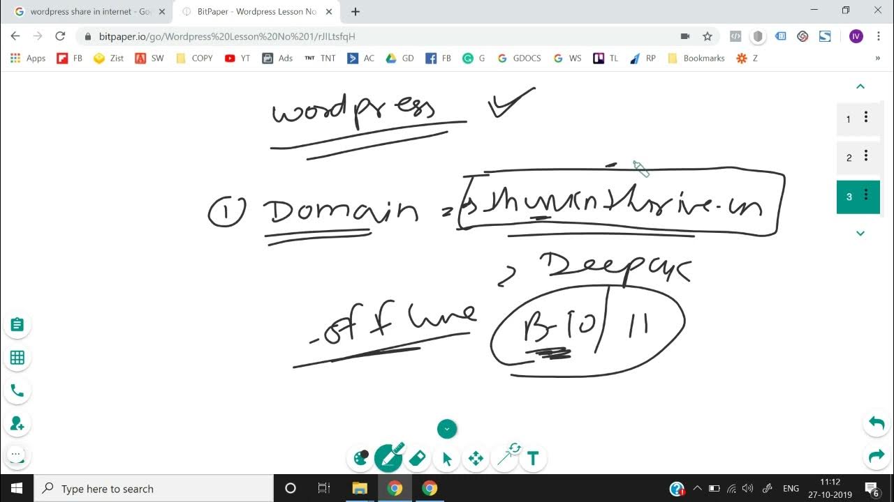 How To Make a WordPress Website | Free Course | Introduction To WordPress Lesson 1| Urdu Hindi ...