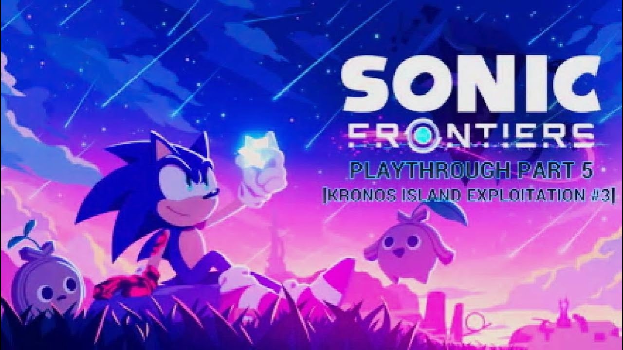 Sonic frontiers hard playthrough part 5 squid boss fight - YouTube