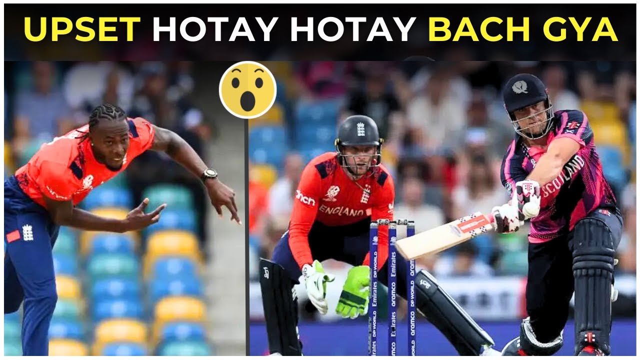 UPSET hotay hotay BACH GYA | England vs Scotland | T20 World Cup 2024 ...
