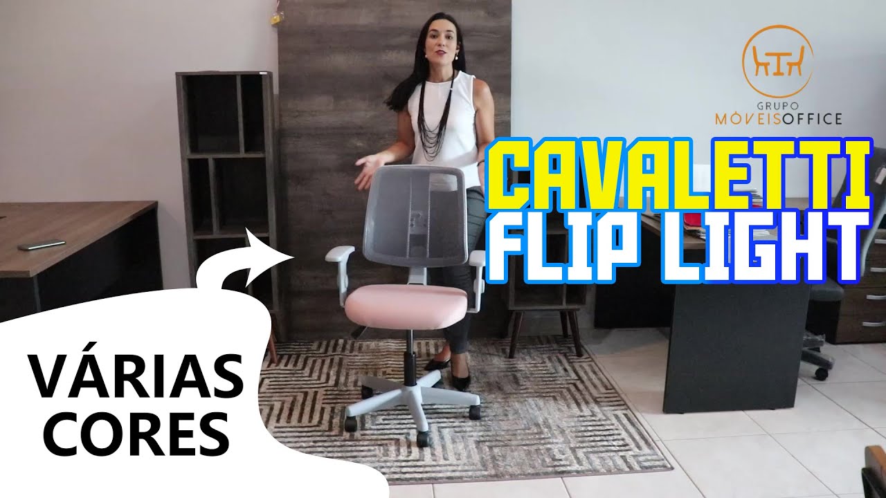 Cadeira lançamento da Cavaletti - Cavaletti Flip Light - demonstração ...