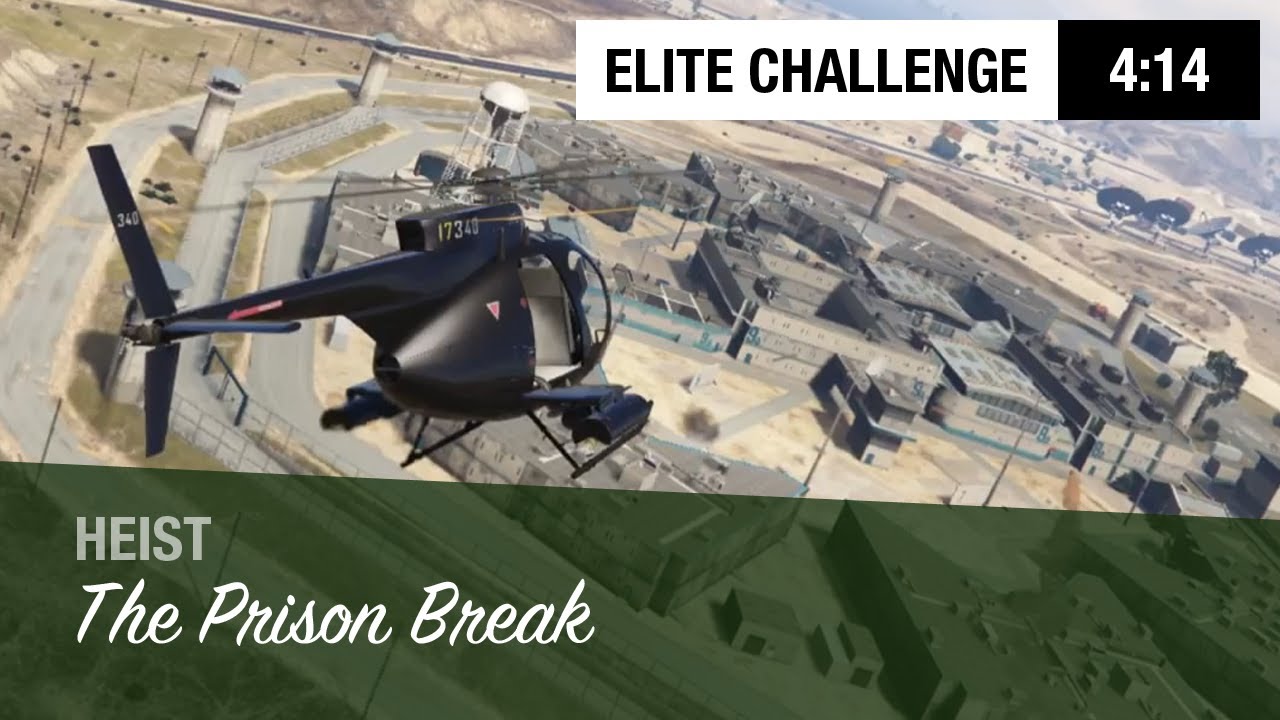 GTA Online - Prison Break (Elite Challenge, 4:14) - YouTube