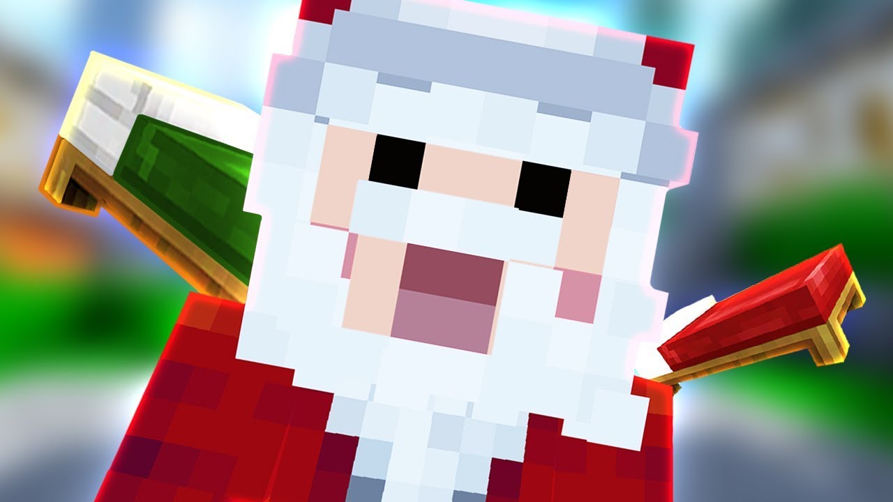 Santa Plays Bedwars!? | Minecraft: Bedwars | Marielitai Gaming - YouTube