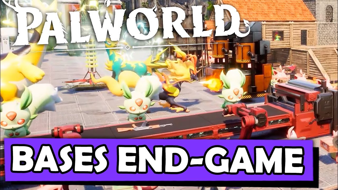 PALWORLD - BASES END-GAME, COMO FAZER para tentar REDUZIR os BUGS - YouTube