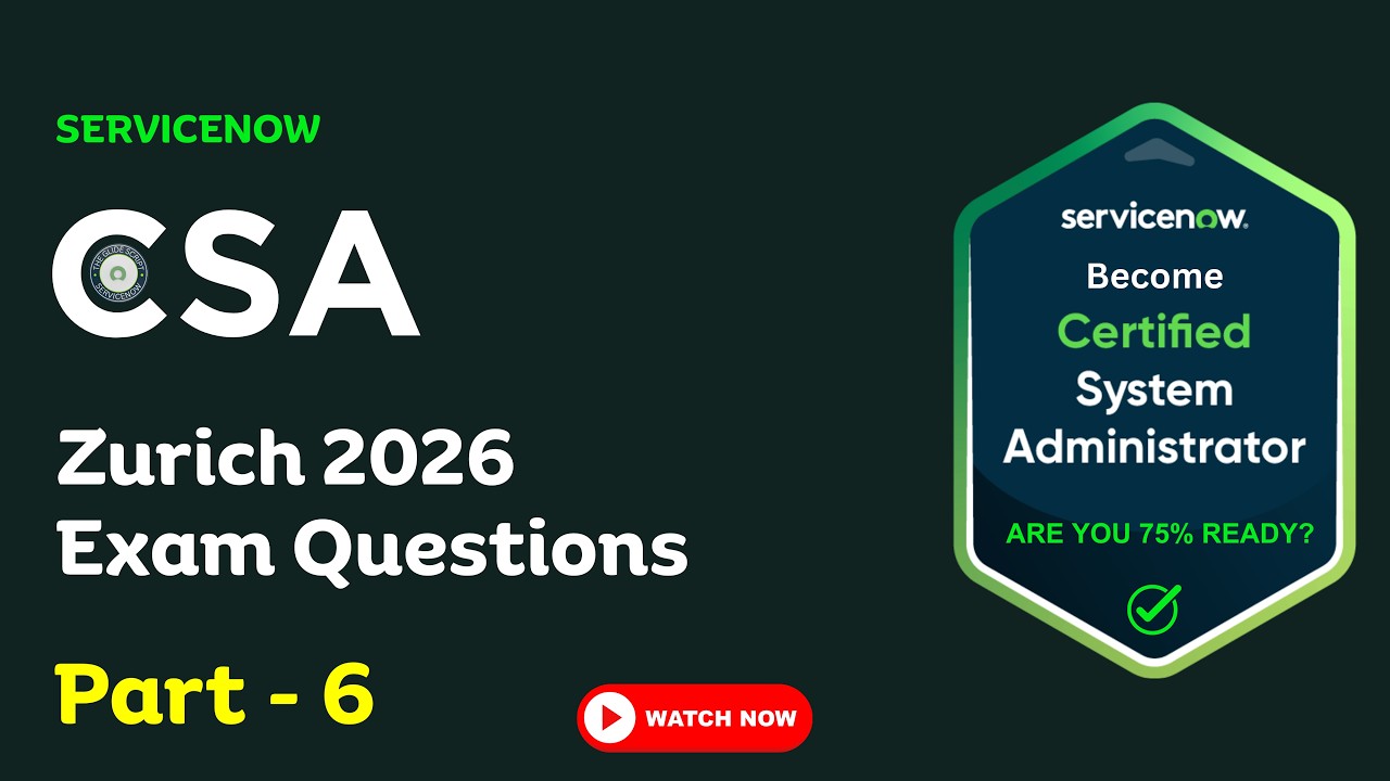 CSA Zurich 2026 Practice Questions | Real Exam Pattern MCQs ...