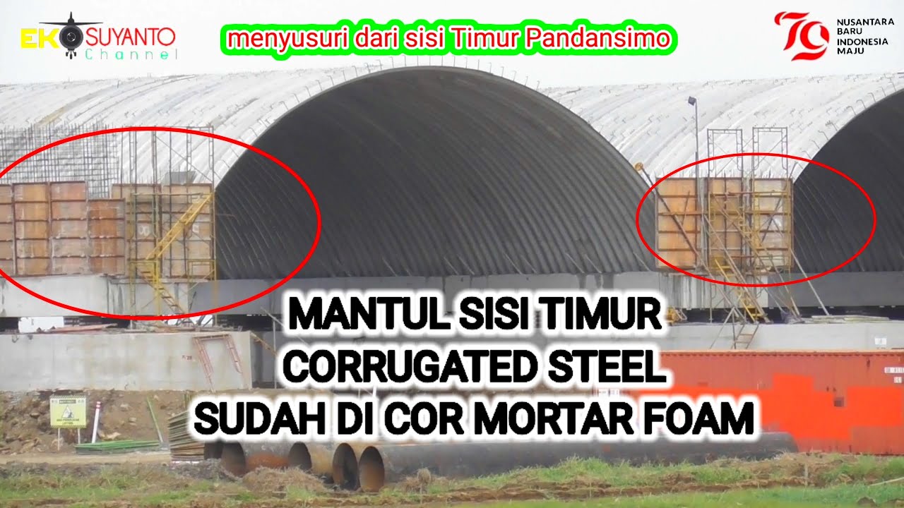 🔴 DUDUKAN CORRUGATED STEEL di Cor Mortar Foam update PSN Jembatan ...