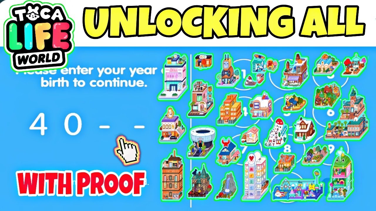 *NEW SECRET CODE* Toca Life World / Toca Boca Story / Toca Life Hacks ...