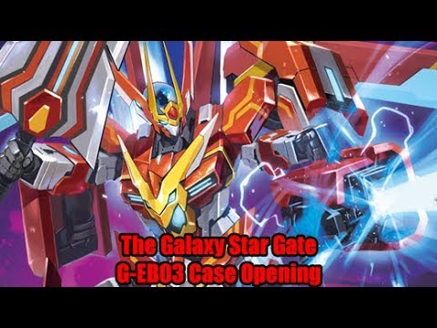 The Galaxy Star Gate G-EB03 Cardfight Vanguard Case Opening - YouTube