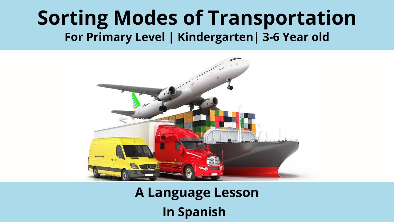 Aprendiendo a Clasificar Medios de Transporte | Sorting Modes of ...
