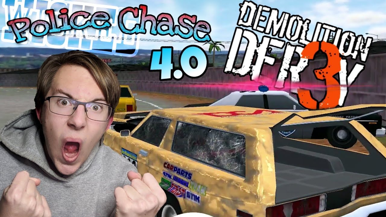 WICKED POLICE CHASE 4.0 | Demolition Derby 3 - YouTube