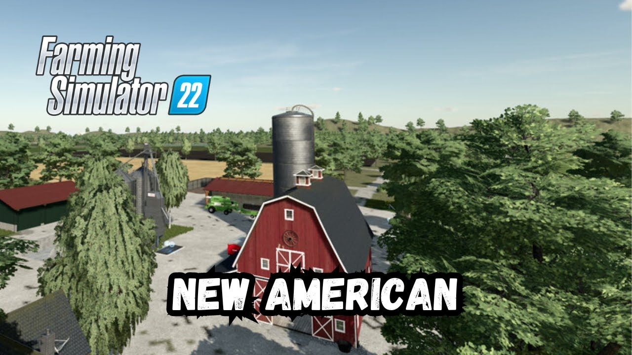 New American Map Tour - Farming Simulator 22 XBOX - YouTube