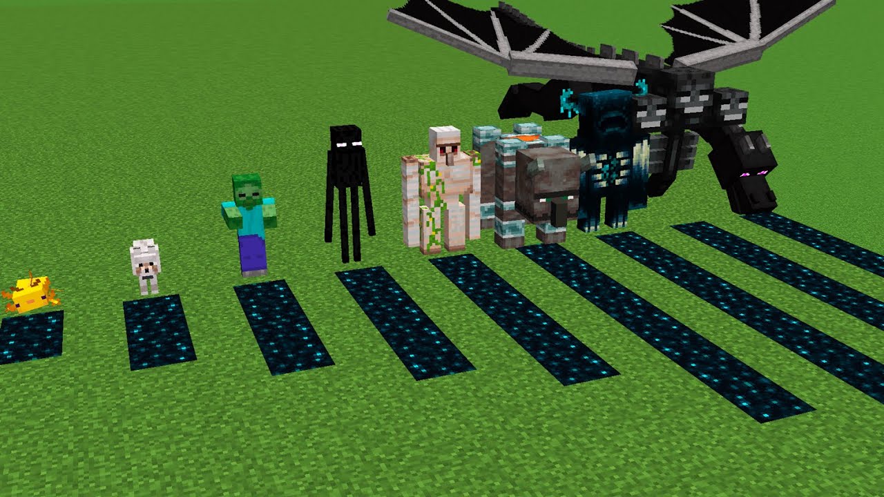 Which Minecraft Mobs death will generate more Sculk ? - YouTube