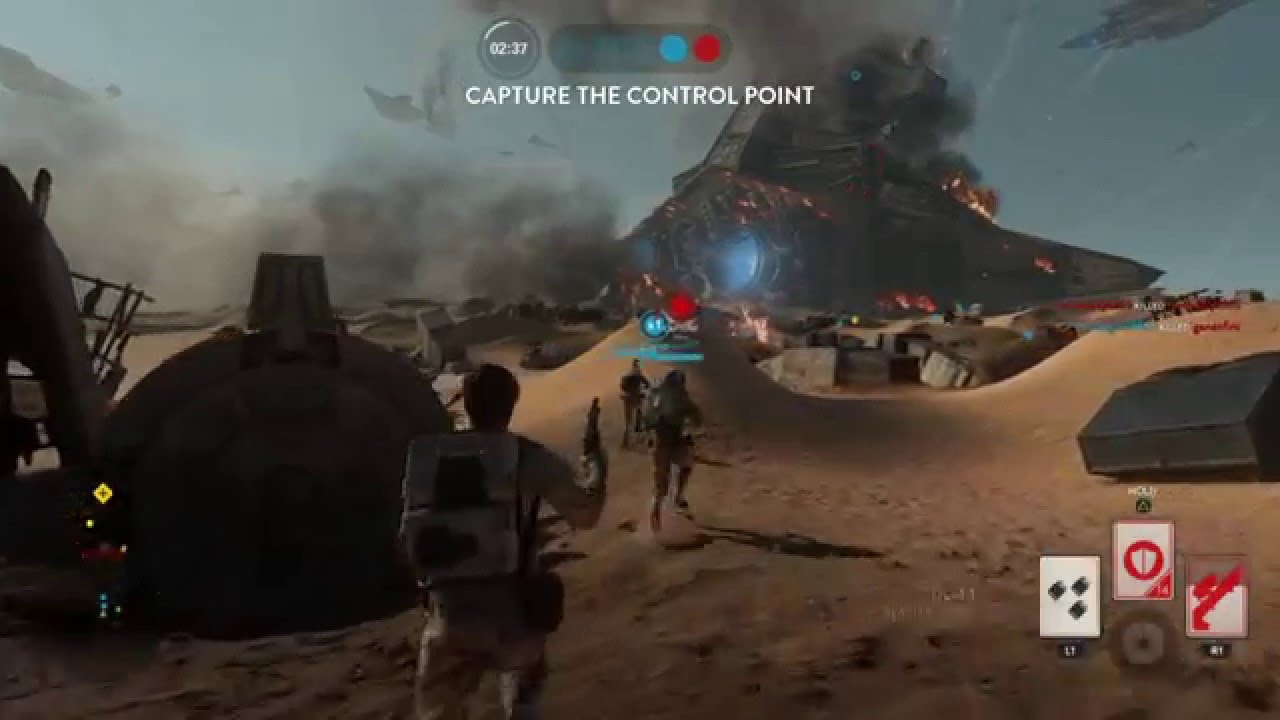 STAR WARS™ Battlefront™ Supremacy on Jakku Map PS4 - YouTube