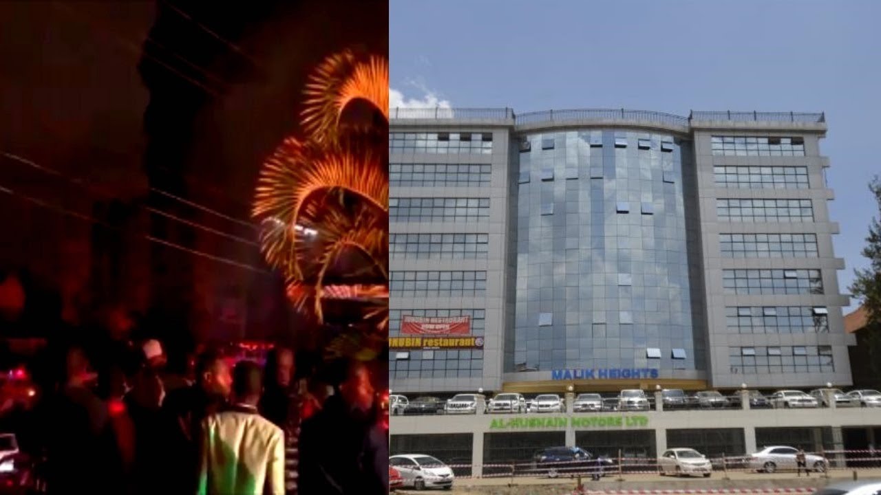 Malik Heights Building along Ngong Road is Engulfed with fire - YouTube