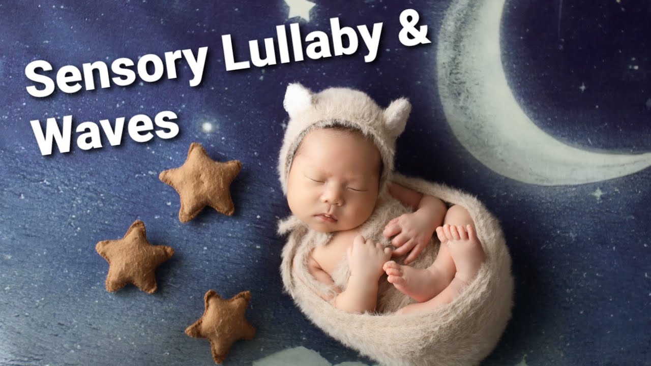 Baby Sensory Sleep Music and Wave Sounds - Relaxing Waves - Lullaby for ...