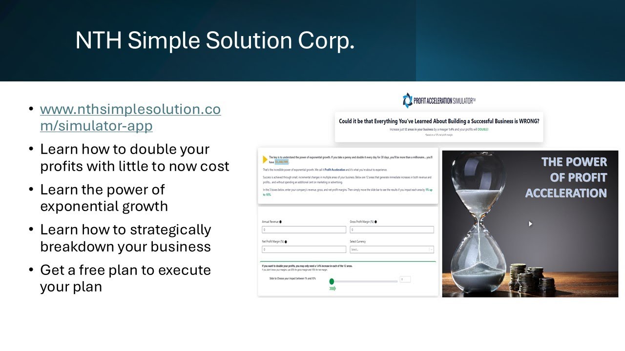 NTH Simple Solution Sim App - YouTube